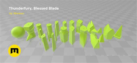 The Thunderfury World Of Warcraft 3d Model 3d Printable Cgtrader