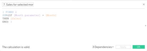 Variance Based On A Selected Value In Tableau Using Parameters The Data School