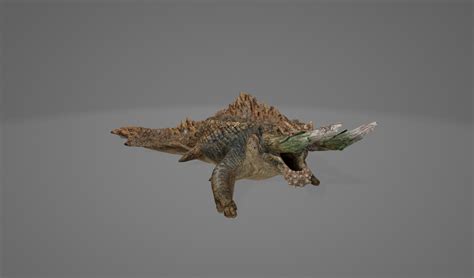 Stl File Monster Hunter Jhen Mohran 👹 Obj・3d Printing Template To