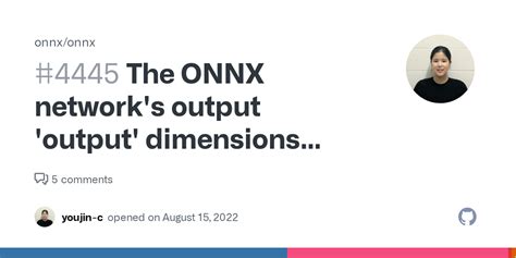 The Onnx Networks Output Output Dimensions Should Be Non Negative
