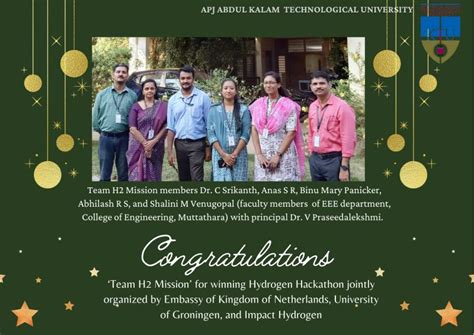 Apj Abdul Kalam Technological University On Linkedin Ktucolleges Apjaktu