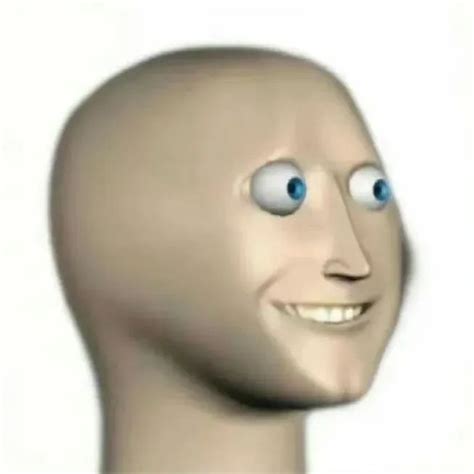 滑稽光头人物瞪大双眼露齿笑，表情夸张超搞笑 1000个抽象热门表情包大全表情包图片动图 求表情网 斗图从此不求人