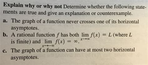 Solved Explain Why Or Why Not Determine Whether The