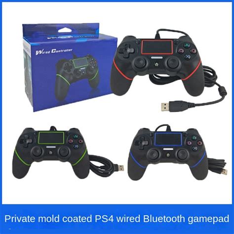Ps4 Wired Gamepad New Solution Shopee Malaysia