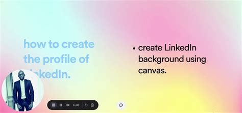 How To Create Linkedin Background And Profile By Using Canvas Innocent Ndarara