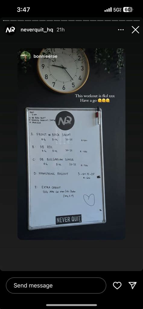 Pin Von Saciaa Auf Workout Routine
