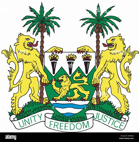 Heraldry Coat Of Arms Sierra Leone Additional Rights Clearance