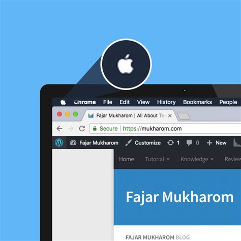 Mengubah Dark Menu Bar Mac Os Macintosh Fajar Mukharom