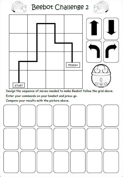 Worksheets Beebot Bee Bot Activities Teaching Coding