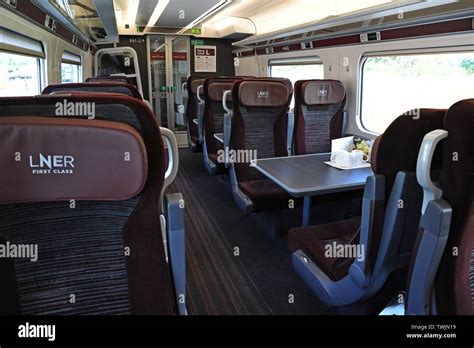 First Class Seating In The New Lner Azuma 800 Class Intercity Express