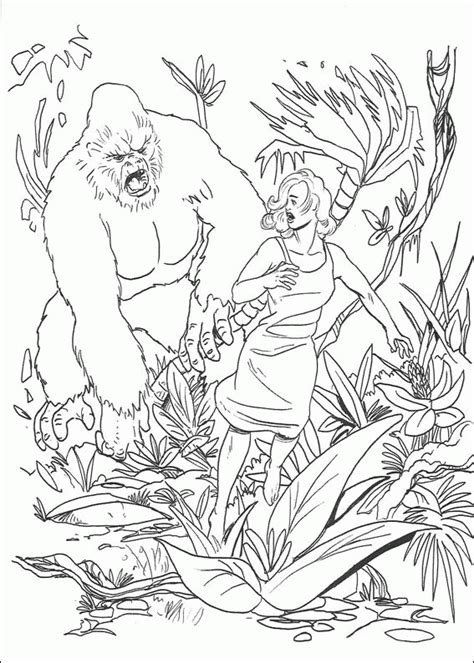 28 Dessins De Coloriage King Kong à Imprimer Sur Page 2