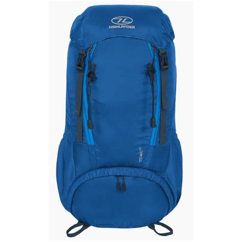 Highlander Trail Backpack 40l Blue Caravan Accessory Shop