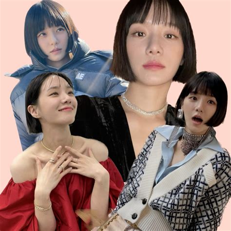 여자 연예인 짧은 숏단발 박규영 단발 태슬컷 테슬컷 시스루뱅 앞머리 네이버 블로그