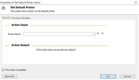 Set Default Printer ロジウム株式会社