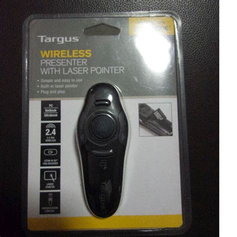 Targus Wireless Presenter With Laser Pointer Electronics Computer Parts Accessories On Carousell