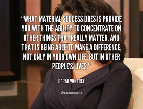 Oprah Winfrey Quotes On Success Quotesgram
