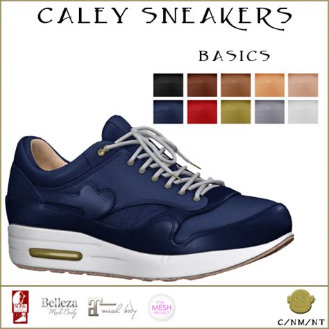 Second Life Marketplace Bm Caley Sneakers Basics