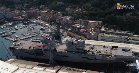 SI VIS PACEM PARA BELLUM Marina Militare Italiana L H D Trieste L
