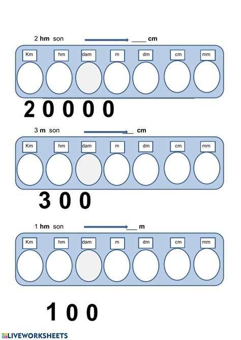 Unidades De Medida Online Practice Live Worksheets