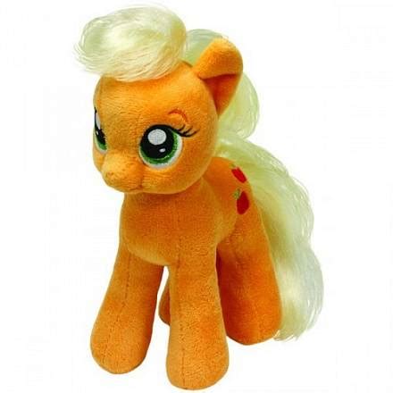 Мягкая игрушка пони Эппл Джек (Apple Jack). (TY Inc., 41013) купить в ...