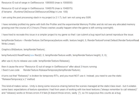 resource id out of range in getresource 技术问答 unity官方开发者社区