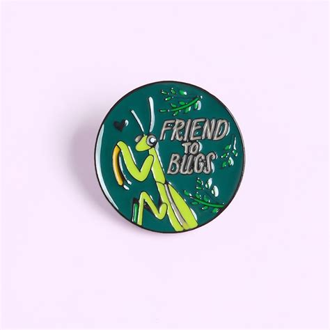 Praying Mantis Brooches Insect Friend To Bugs Green Praying Mantis