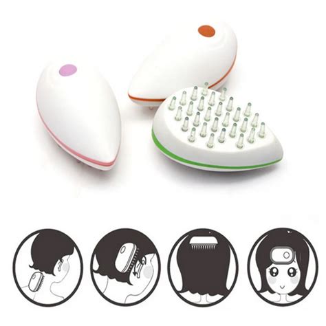 Jorzilano Electric Scalp Head Massager Magic Shampoo Massage Comb Bath