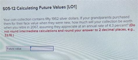 Solved Your Coin Collection Contains Fifty 1952 Silver Chegg