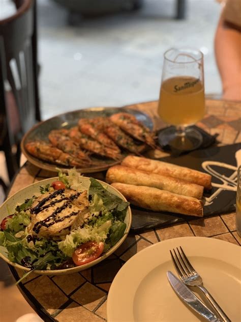 스페인 신혼여행5 Day1 바르셀로네타 해변 츄레리아 토스카타파스 Alaire Terrace Bar 루프탑 바