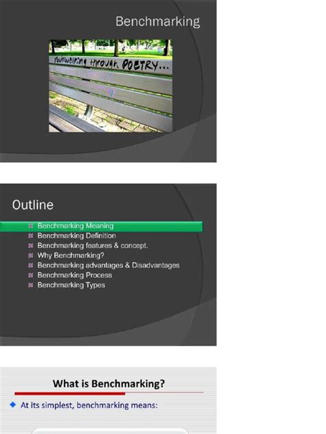 Benchmarking Pptx Pdf