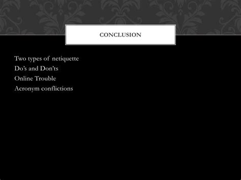 Ppt Proper Netiquette Powerpoint Presentation Free Download Id 2584379