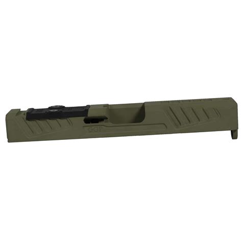 Grey Ghost Glock 19 Gen3 Slide Rmrdp Pro Cut Version 5 Olive Drab
