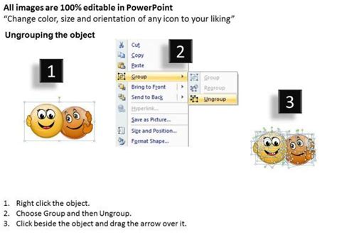 Business Charts Powerpoint Templates Animated Smiley Faces With