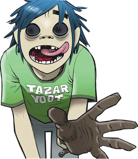 Download Gorillaz Gorillaz2d 2d Sticker ️freetoedit 2d Gorillaz Tazar