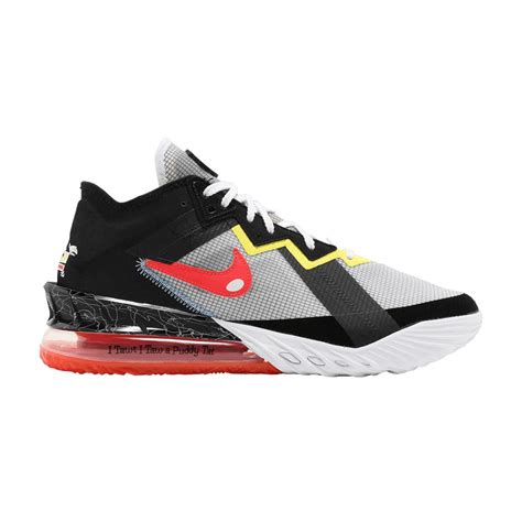 Nike Space Jam X Lebron 18 Low Ep Sylvester X Tweety In Black For Men