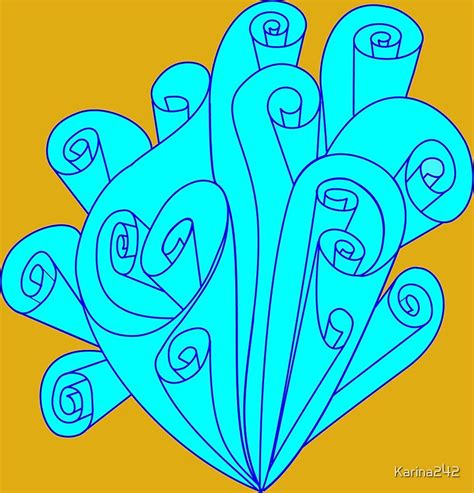 Fancy Scrolls By Karina242 Redbubble