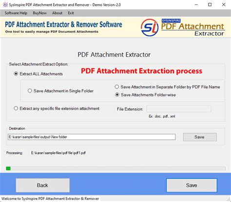 Smartest Method To Extract Attachment From PDF Files