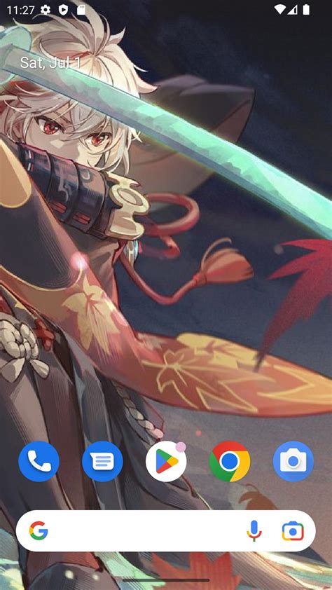 Kaedehara Kazuha Wallpaper Apk Voor Android Download
