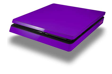 Sony Ps4 Slim Console Skins Solids Collection Purple Wraptorskinz