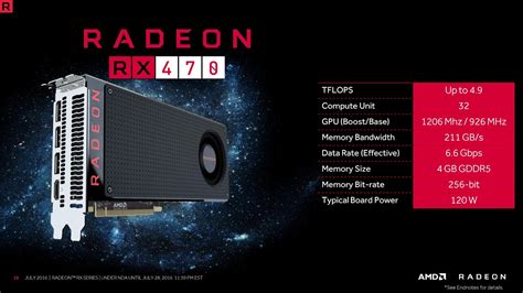 라데온 RX 470 벤치마크 등록