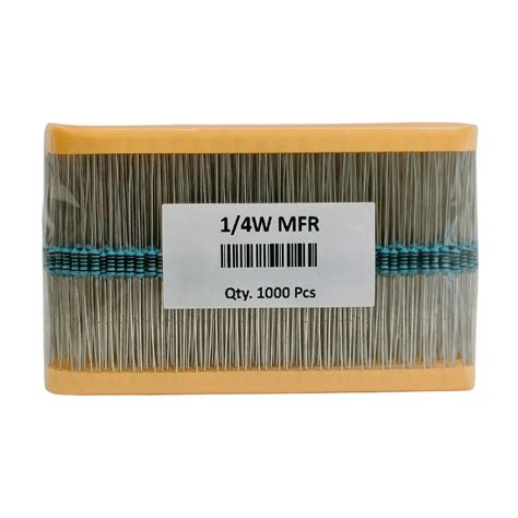 500k Ohm 1 4w Metal Film Resistor