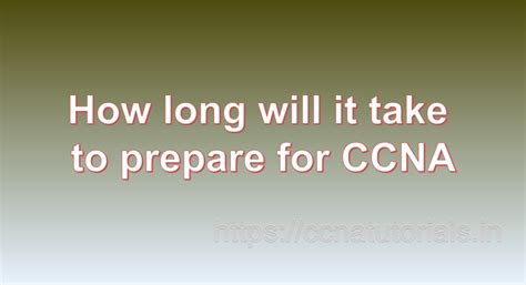 How To Start A Ccna Self Study Ccna Tutorials