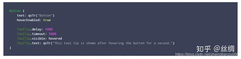 Qtquickqml自定义控件1 Tooltip 知乎