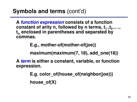 Ppt The Predicate Calculus Powerpoint Presentation Free Download Id 196810
