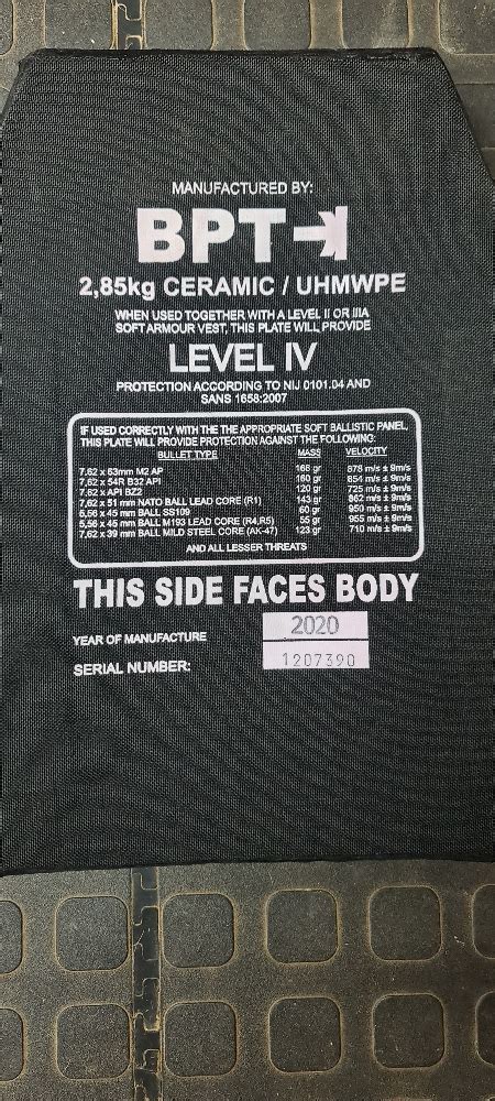 Kevlar Inserts For Plate Carrier