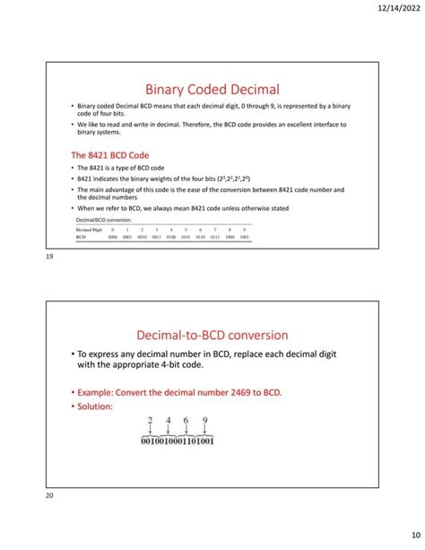 Numbering System Binary And Decimal Hex Octal PDF