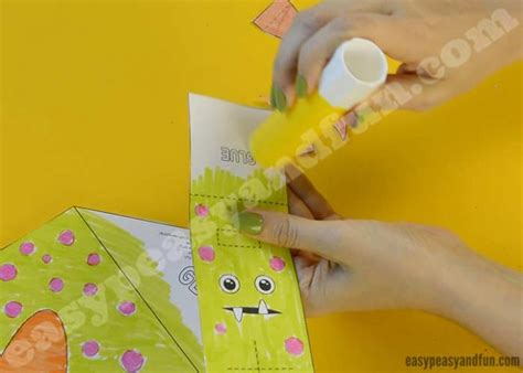 Paper Cone Monster Craft Easy Peasy And Fun