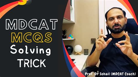Mdcat Mcqs Smart Solving Tricks Expert Guidance Inside Youtube