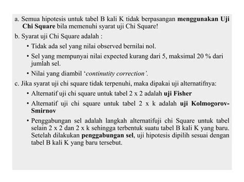 Bab 10 Uji Chi Square Stata Dan Spss Pptx