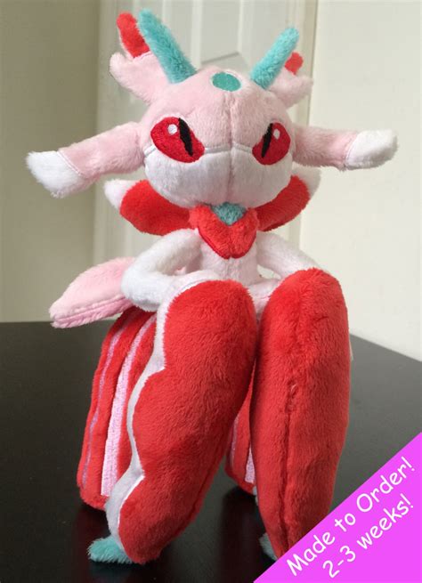 Lurantis Handmade Pokemon Plush 9 Sun And Moon Etsy